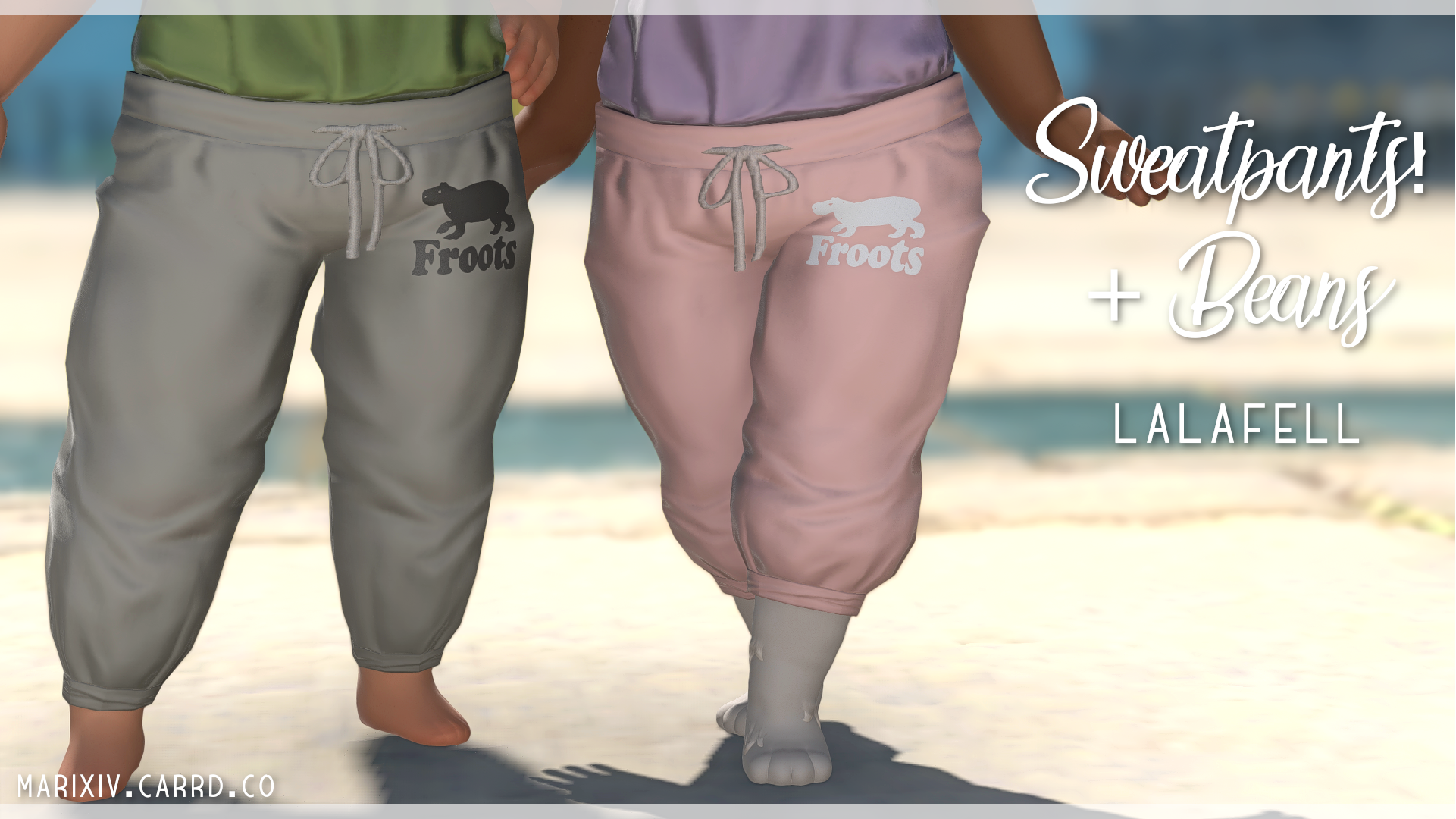 Sweatpants! + Beans - The Glamour Dresser : Final Fantasy XIV Mods and More
