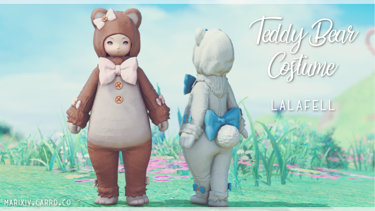 Teddy Bear Costume - The Glamour Dresser : Final Fantasy XIV Mods and More