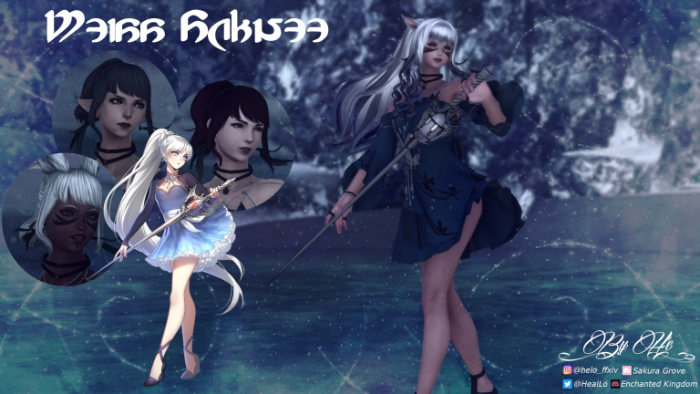 H'e - Weiss Schnee - The Glamour Dresser : Final Fantasy XIV Mods and More