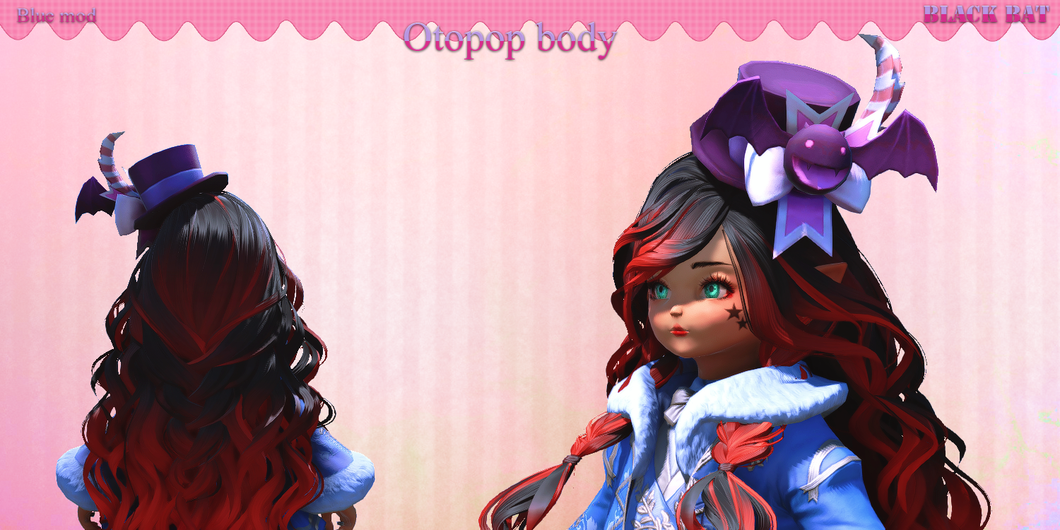 Black bat - The Glamour Dresser : Final Fantasy XIV Mods and More