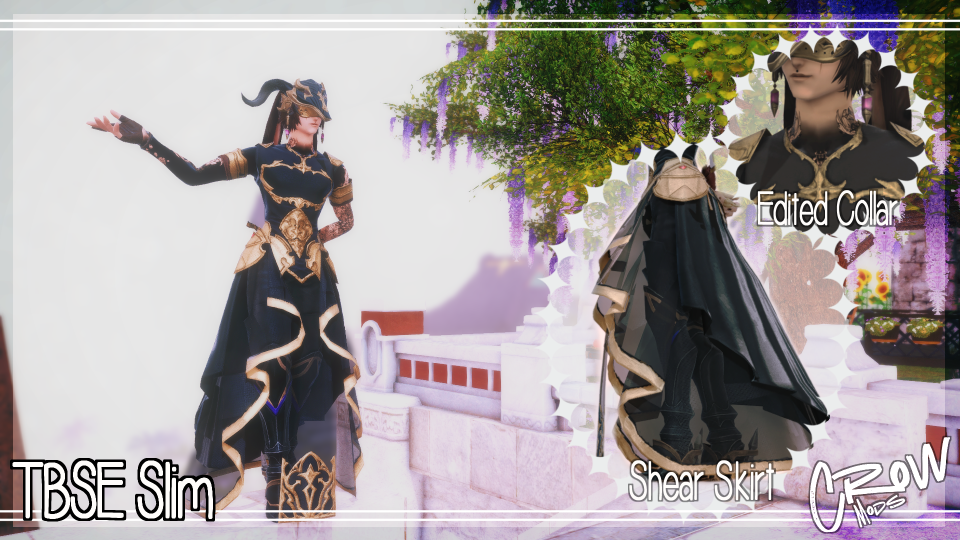 [CROW] Sheer Panthean Robe Edit - The Glamour Dresser : Final Fantasy ...