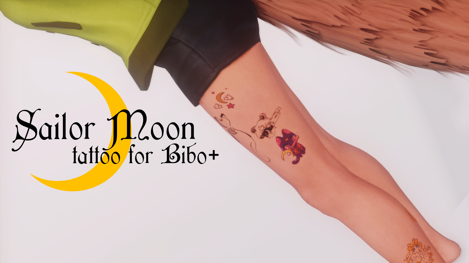 Sailor Moon tattoo (BIBO+) - The Glamour Dresser : Final Fantasy XIV ...