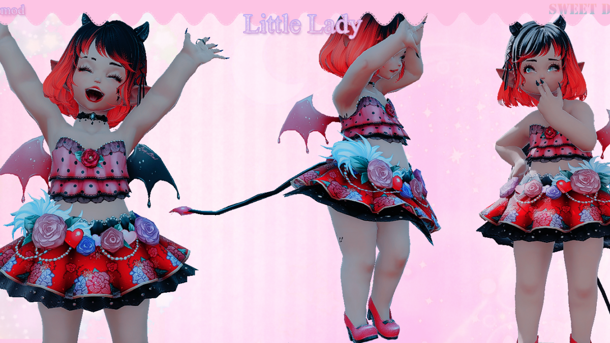 Sweet Devil - The Glamour Dresser : Final Fantasy XIV Mods and More