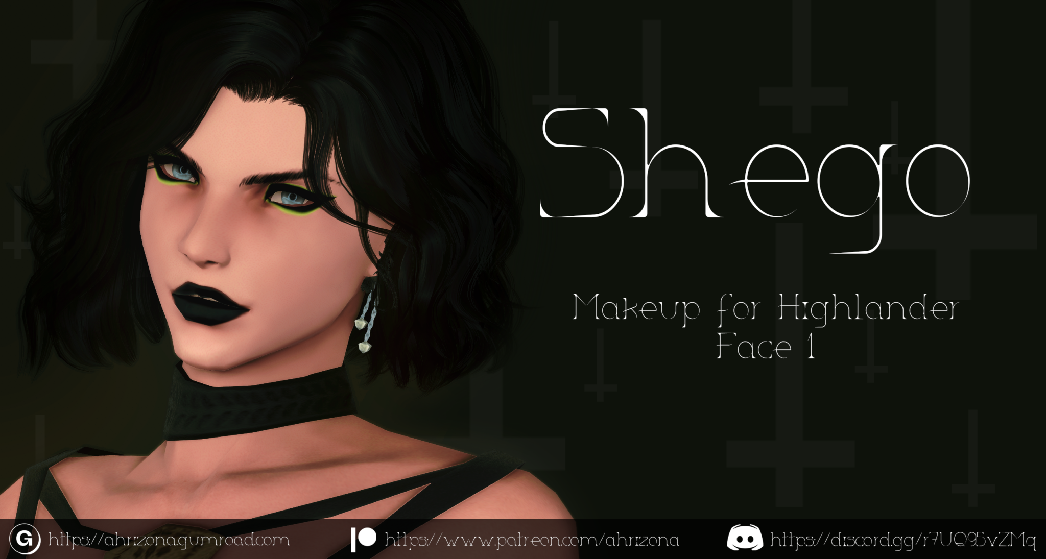 Shego - Makeup for Highlander face 1 - The Glamour Dresser : Final ...
