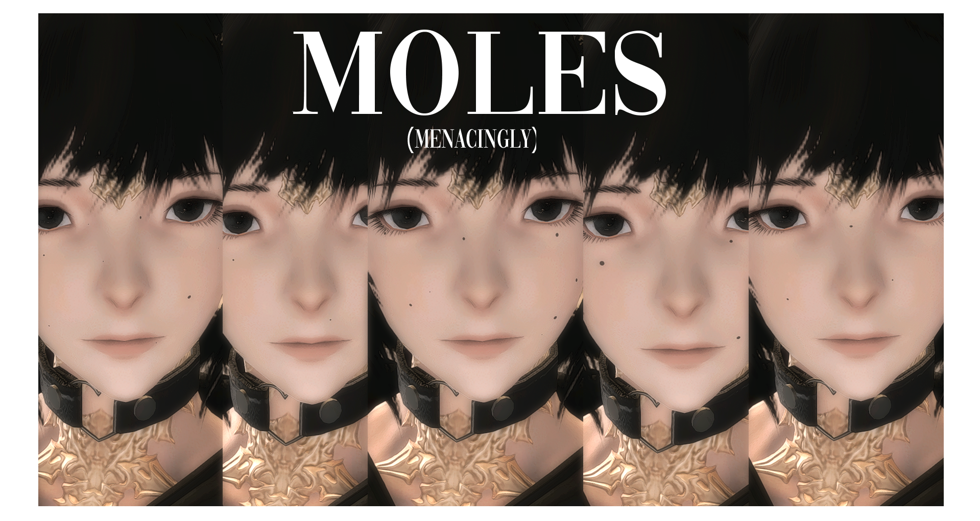 Moles [Face Paint] - The Glamour Dresser : Final Fantasy XIV Mods and More