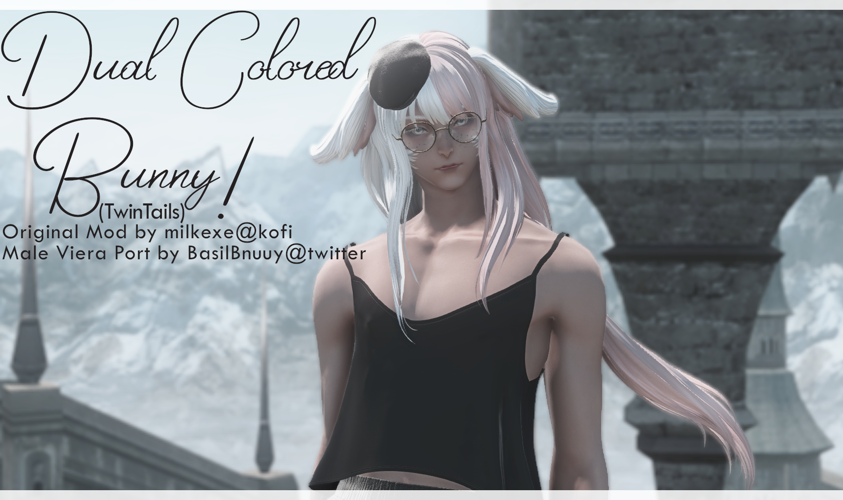 Dual Colored Bunny by Milk (M!V TwinTails) - The Glamour Dresser ...