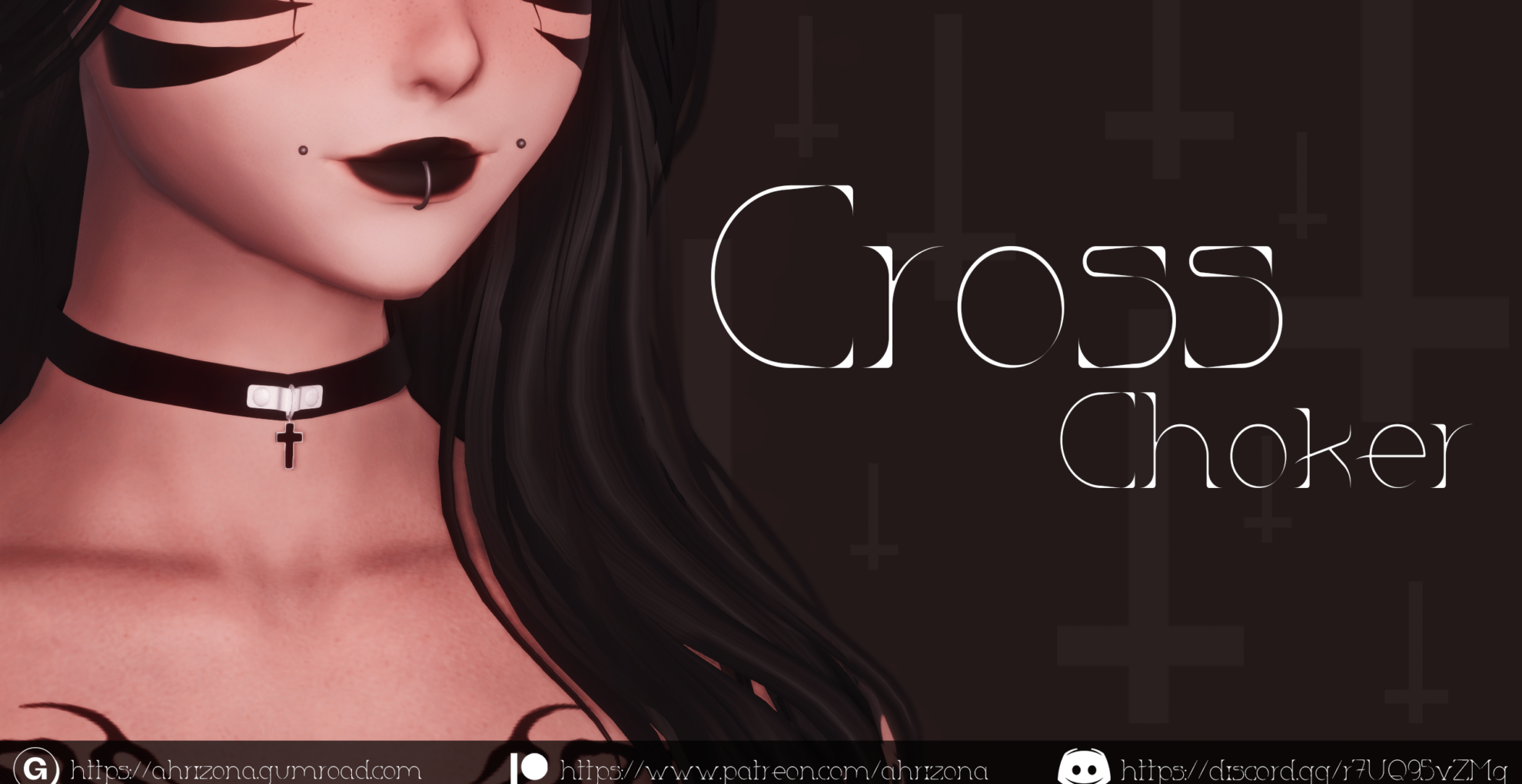 Cross Choker - The Glamour Dresser : Final Fantasy XIV Mods and More