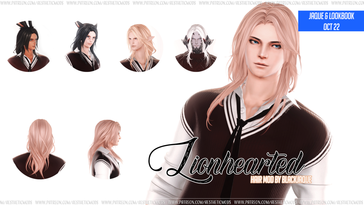 Hair Mod Archives Page 47 of 68 - FFXIV mods hosted on The Glamour Dresser