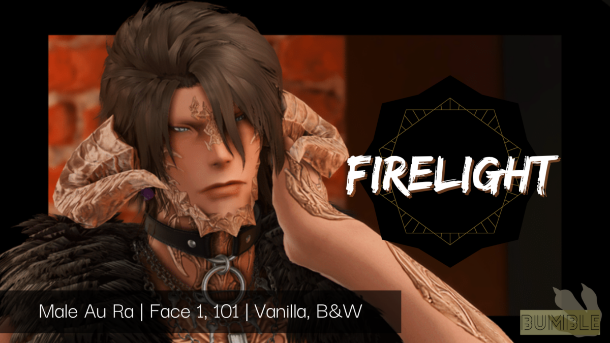 Firelight - Makeup for Au Ra Male 1, 101 - The Glamour Dresser