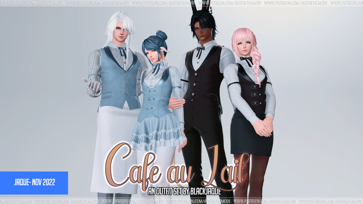 Cafe Au Lait - The Glamour Dresser : Final Fantasy XIV Mods and More