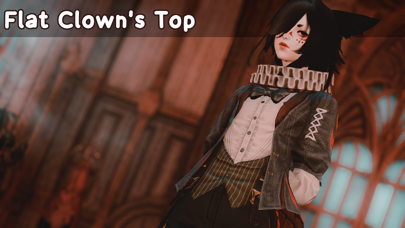 [Flat] Clown's Top - The Glamour Dresser : Final Fantasy XIV Mods and More