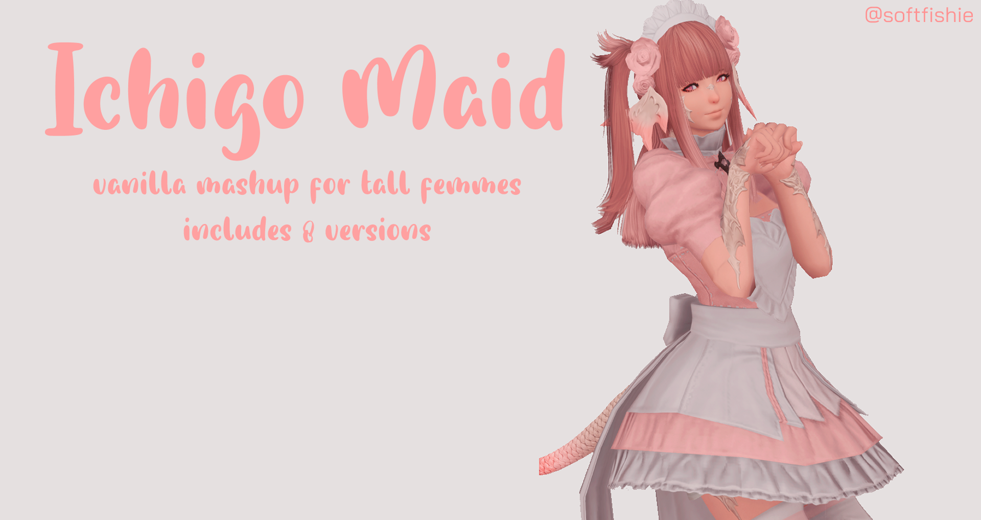 [Kyary ♡] Ichigo Maid - The Glamour Dresser : Final Fantasy XIV Mods ...