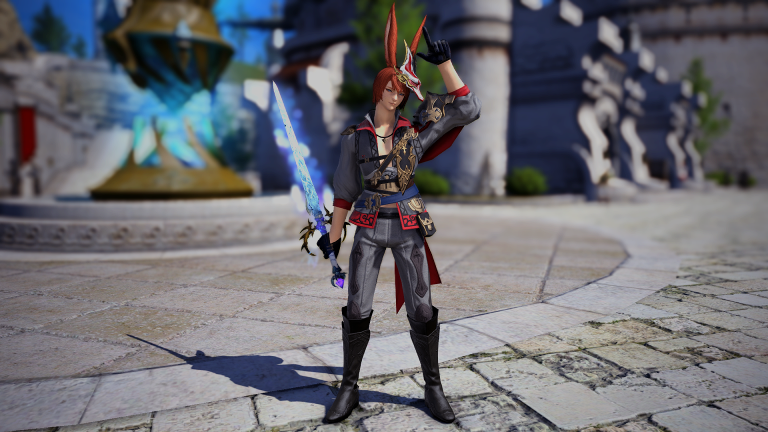 Childe (Tartaglia) Portrait Pose - The Glamour Dresser : Final Fantasy ...