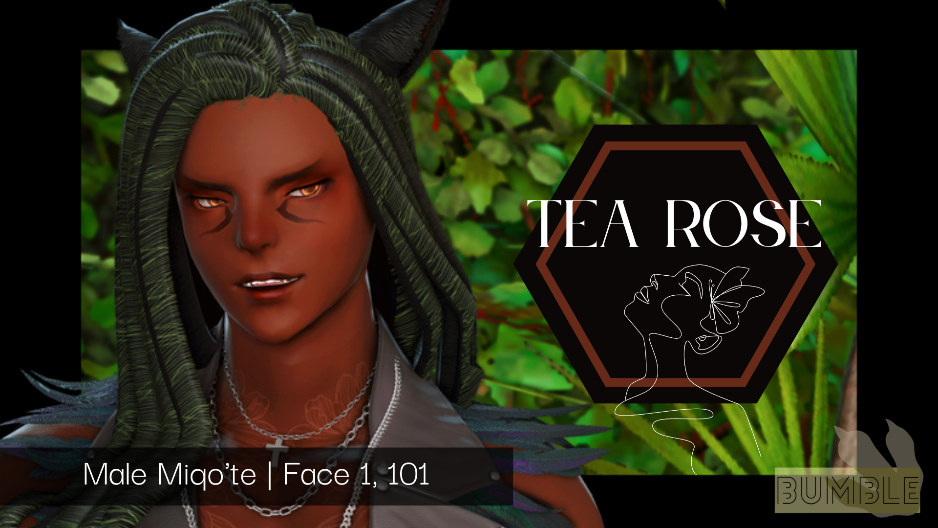 Tea Rose – Male Miqo’te Makeup – The Glamour Dresser