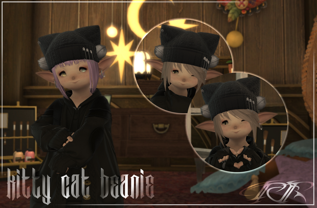 {apyr} kitty cat beanie - The Glamour Dresser