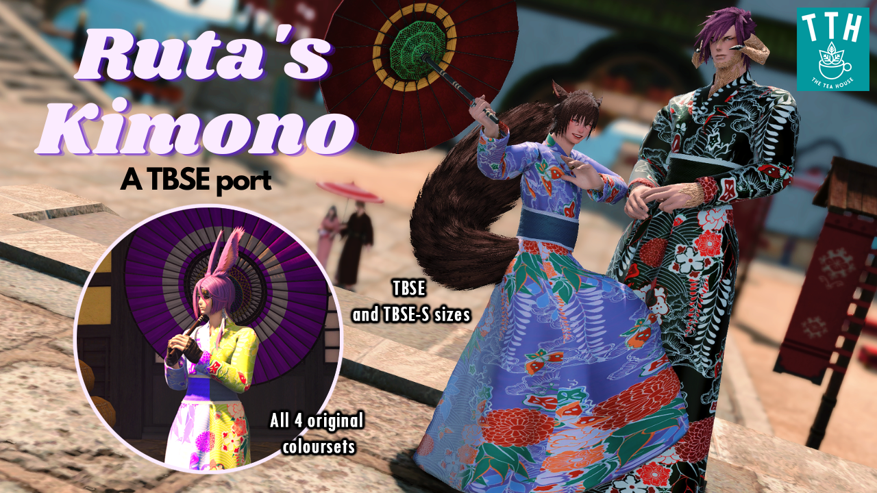 [FP] Ruta's Kimono - TBSE - The Glamour Dresser : Final Fantasy XIV ...