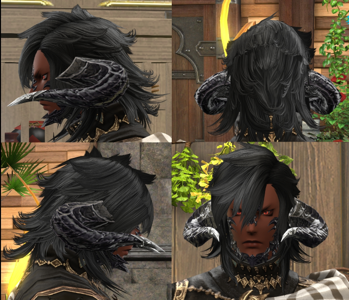Slightly Longer Styled for Hire (M Au Ra) - The Glamour Dresser : Final ...