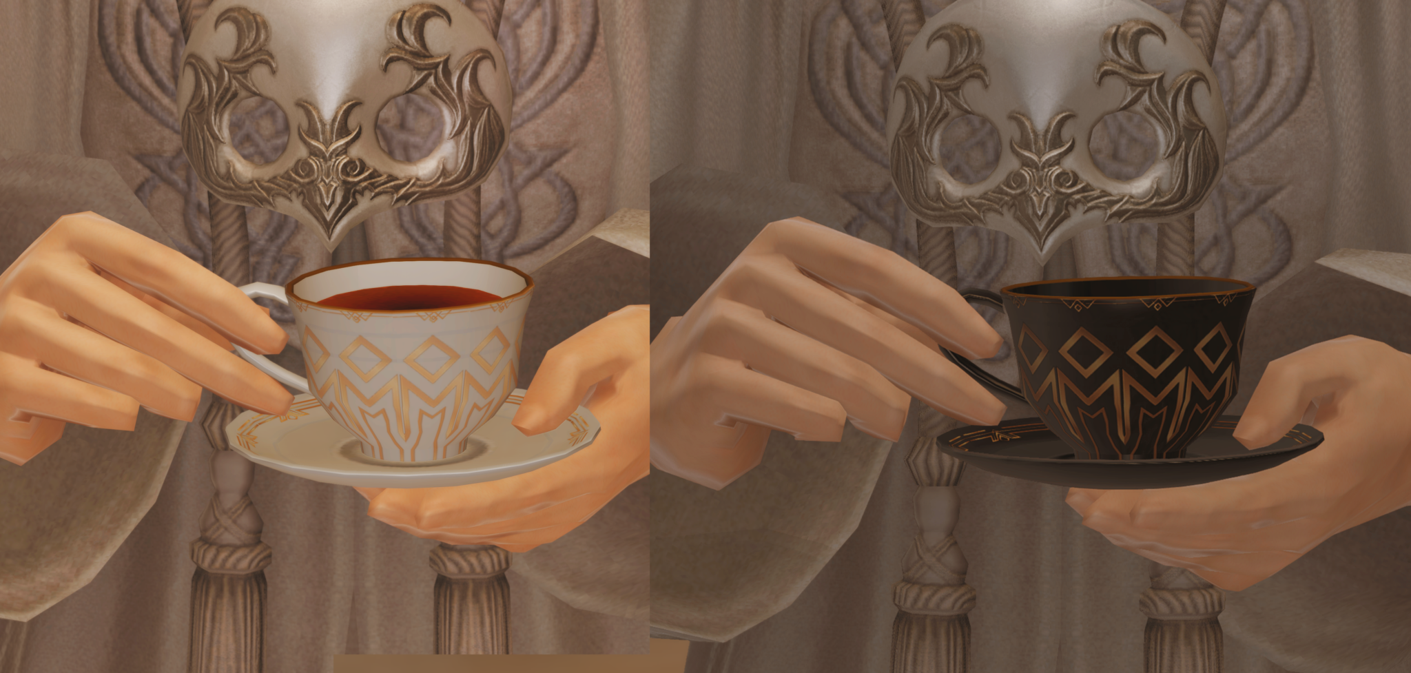 Amaurot Tea Cup - The Glamour Dresser : Final Fantasy XIV Mods and More