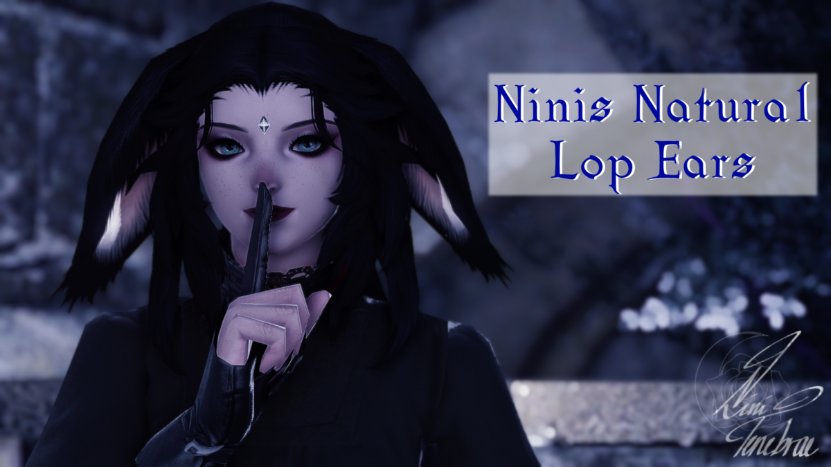 Nini's Natural Lop Ears - The Glamour Dresser : Final Fantasy XIV Mods ...