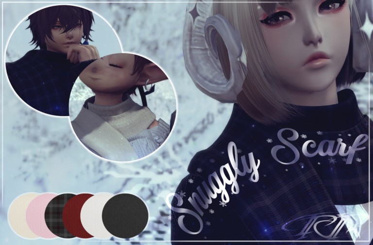 {apyr} Snuggly Scarf - The Glamour Dresser : Final Fantasy XIV Mods and ...