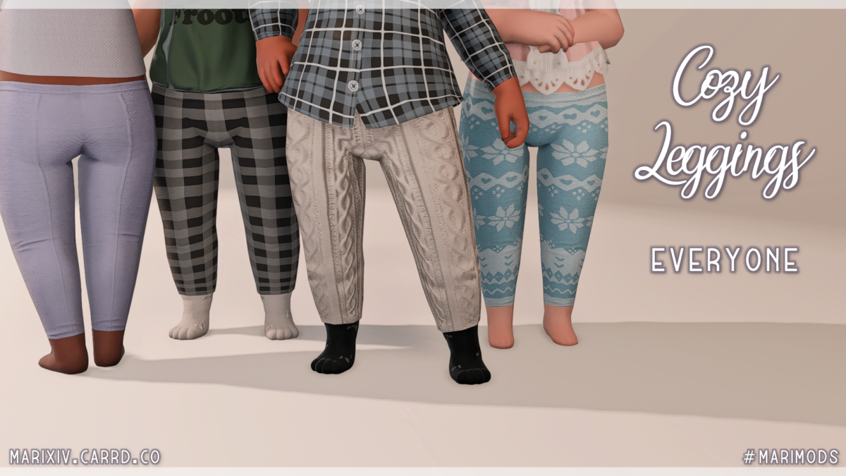 Cozy Leggings - The Glamour Dresser : Final Fantasy XIV Mods and More