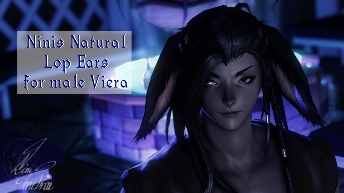 Nini's Natural Lop Ears for Male Viera - The Glamour Dresser : Final ...