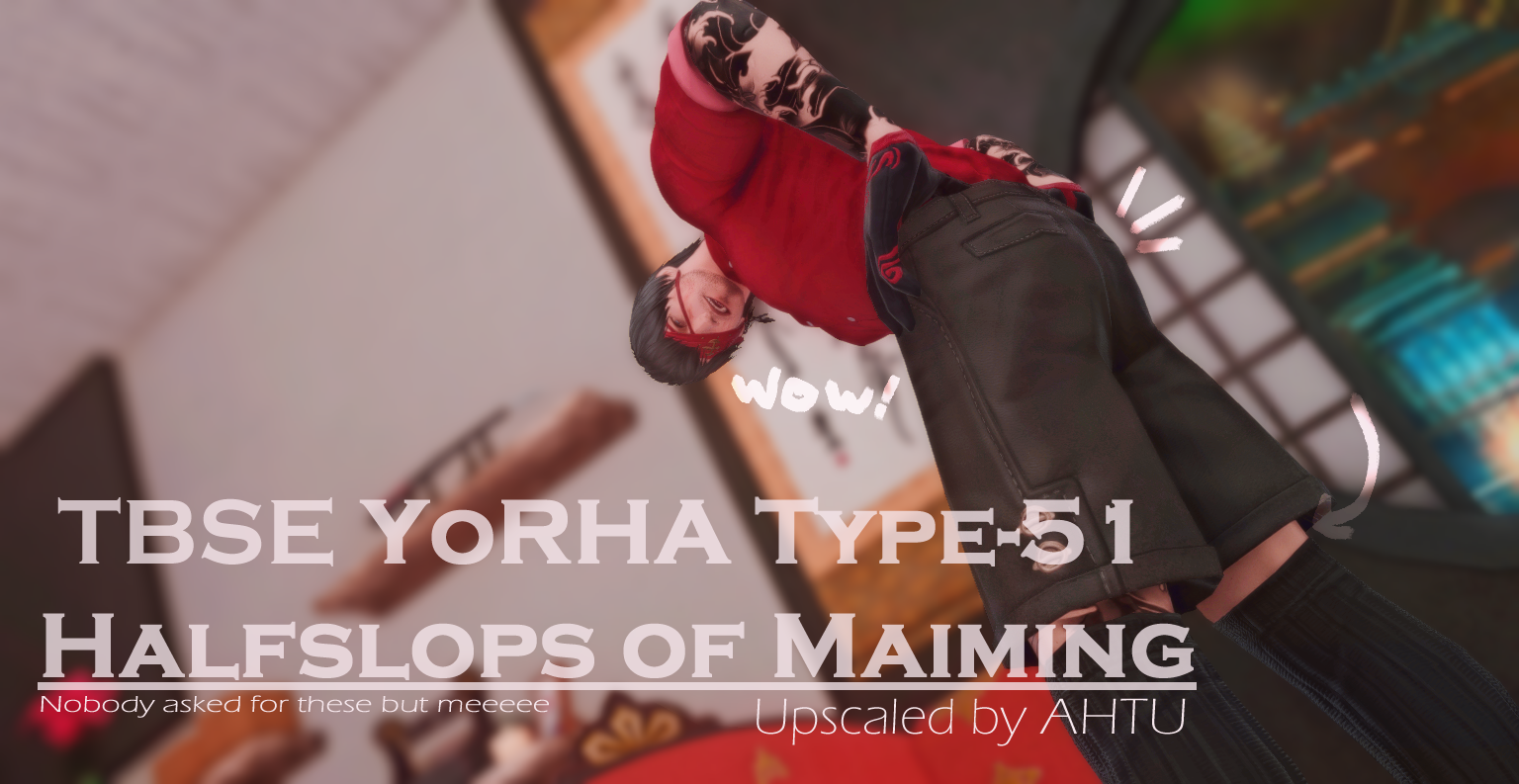 YoRHa Type-51 Halfslops of Maiming TBSE - The Glamour Dresser : Final ...