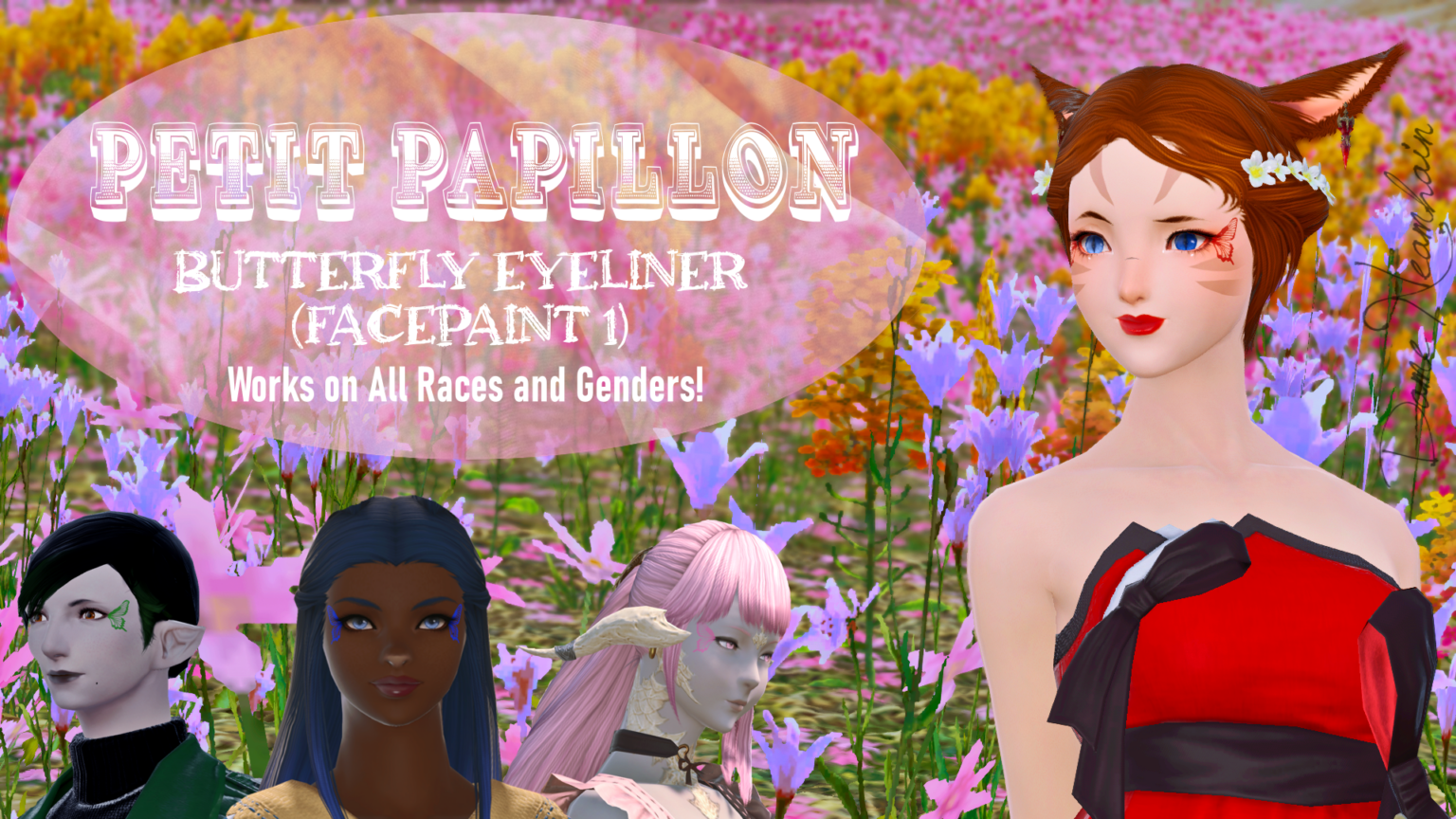 Petit Papillon (Butterfly Eyeliner Facepaint) - The Glamour Dresser ...