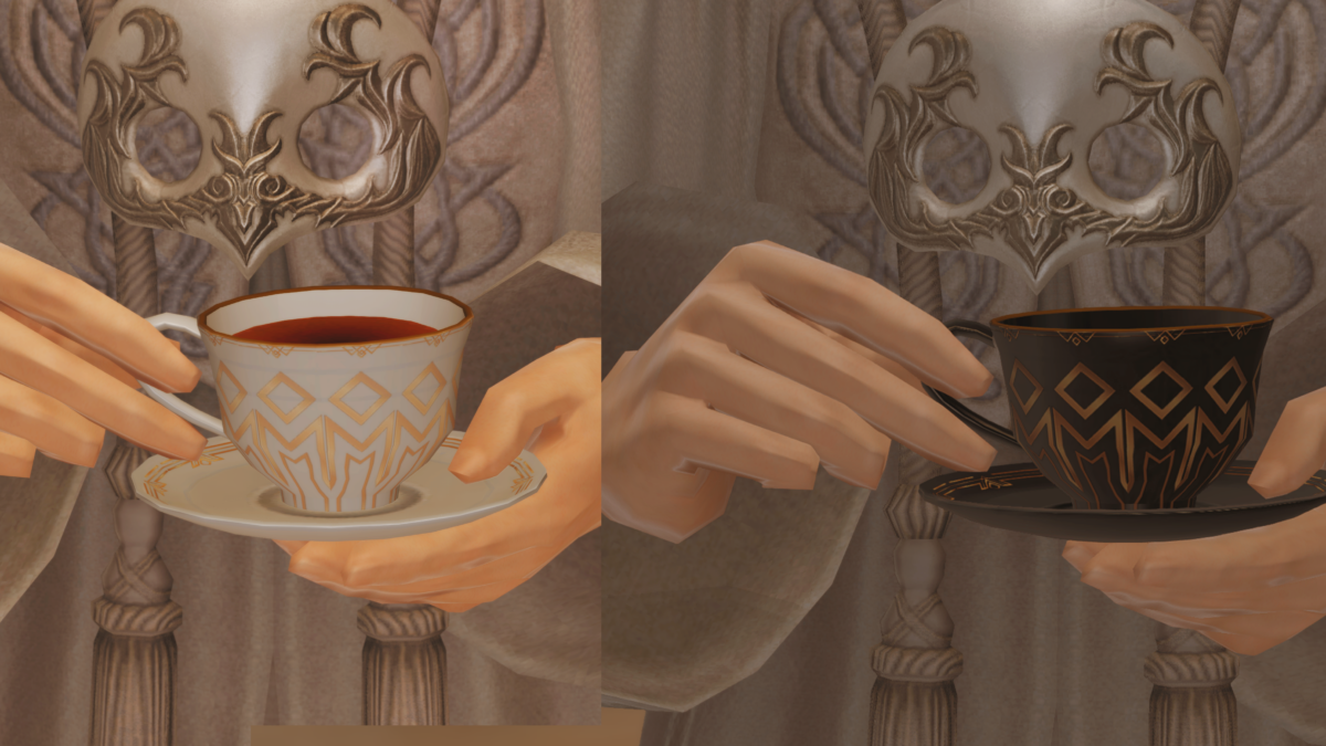 Amaurot Tea Cup - The Glamour Dresser : Final Fantasy XIV Mods and More