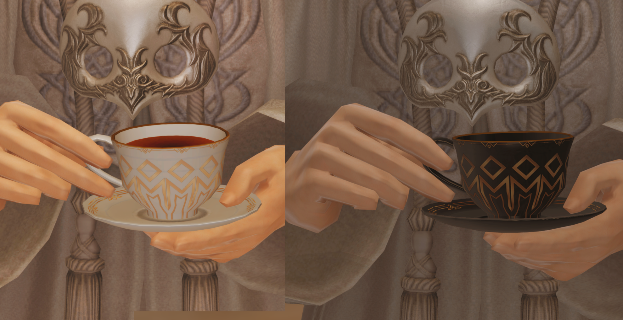 Amaurot Tea Cup - The Glamour Dresser : Final Fantasy XIV Mods and More