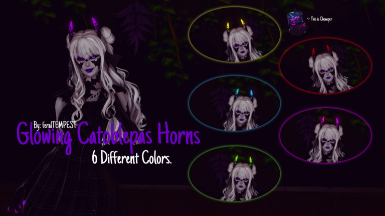[FT] - Glowing Catoblepas Horns - The Glamour Dresser : Final Fantasy ...