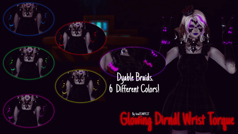 [FT] - Glowing Dirndl's Wrist Torque Bibo+ - The Glamour Dresser ...