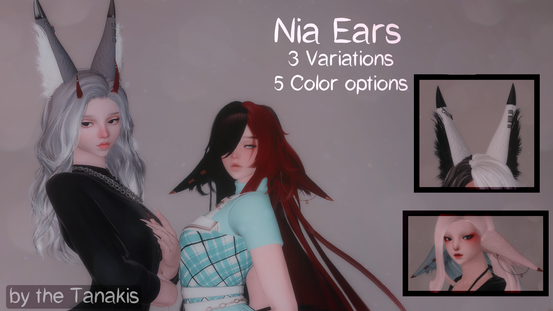 Nia Ears - The Glamour Dresser : Final Fantasy XIV Mods and More