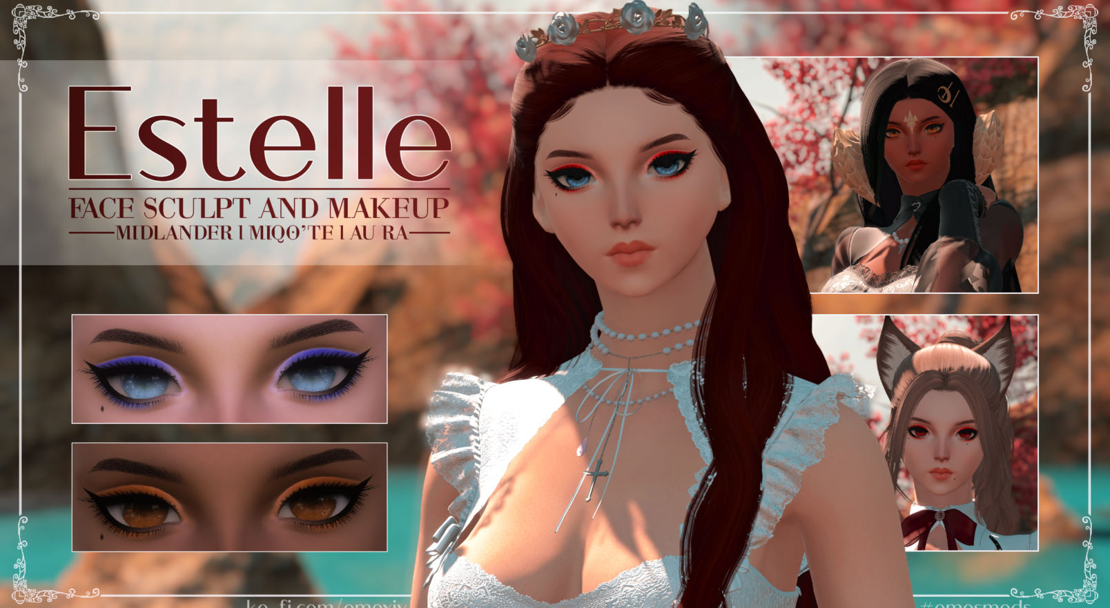 Tiffany Viera Sculpt - The Glamour Dresser : Final Fantasy XIV Mods and More