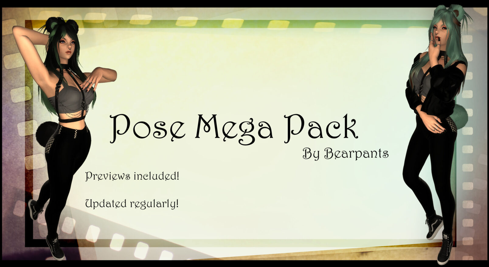 Pose Pack Archives - Page 5 of 29 - The Glamour Dresser