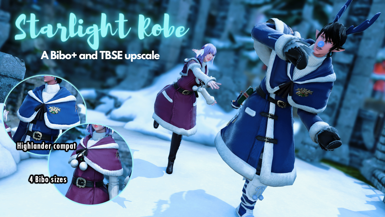[FP] Starlight Robe - TBSE & Bibo+ - The Glamour Dresser : Final ...