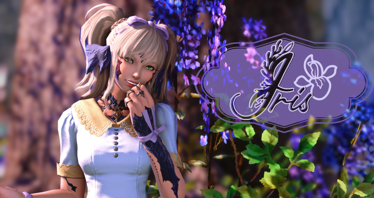 Iris - Hairstyle for fem Au Ra - The Glamour Dresser : Final Fantasy XIV Mods and More