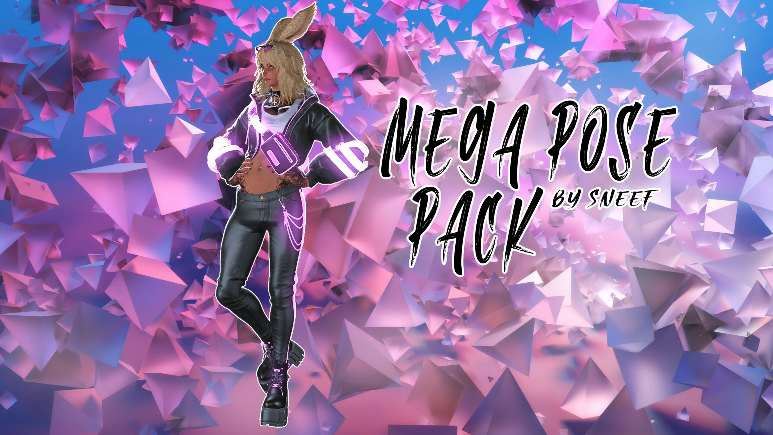 Mega Pose Pack - The Glamour Dresser : Final Fantasy XIV Mods and More