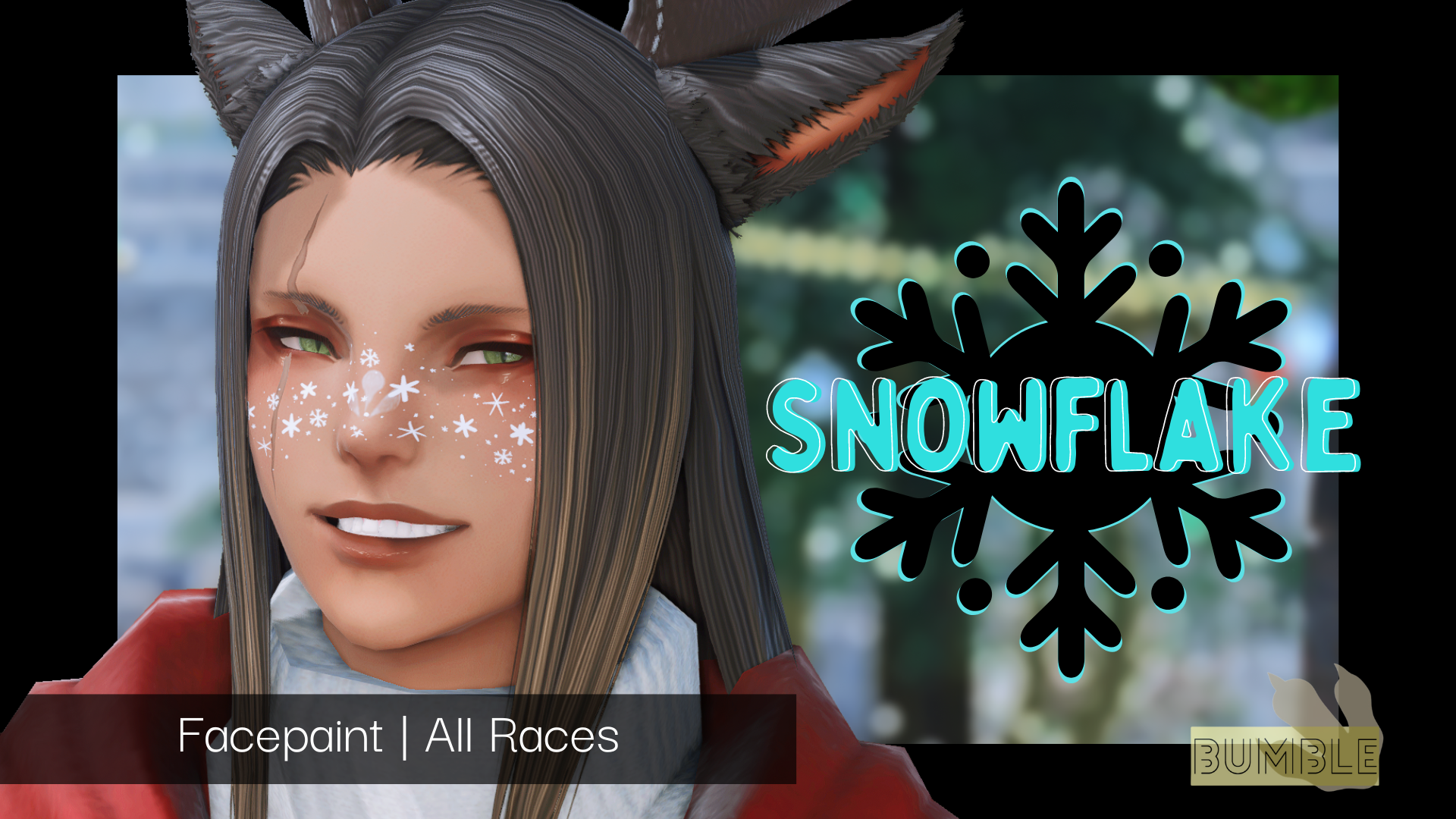 Snowflake - Facepaint - The Glamour Dresser : Final Fantasy XIV Mods and More