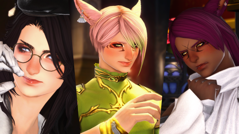 Strawberry Mimosa ~ Male Miqo'te Face 4 Makeup - The Glamour Dresser ...