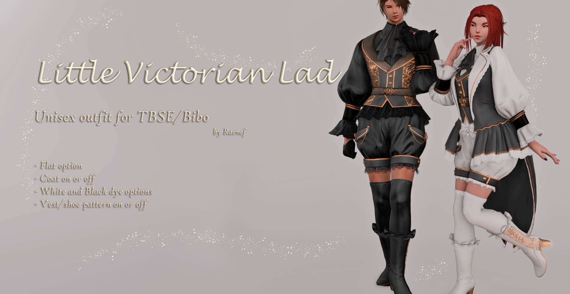 Little Victorian Lad - The Glamour Dresser : Final Fantasy XIV Mods and ...