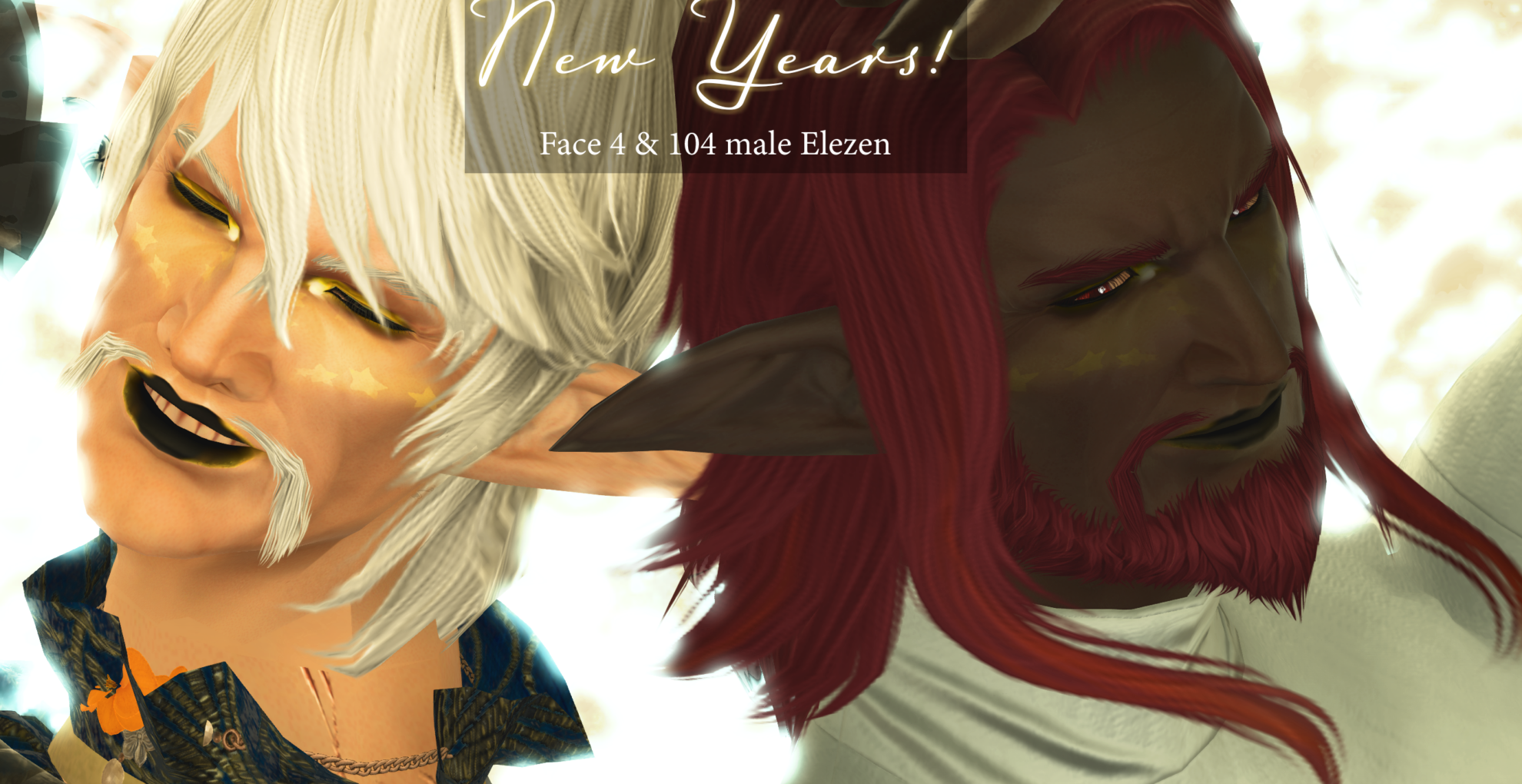 New Years ! (Elezen Face 4 and 104) - The Glamour Dresser : Final ...