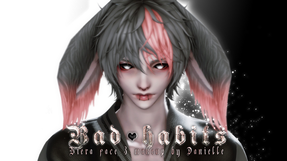 Bad Habits (face 3 makeup for male viera) - The Glamour Dresser : Final ...