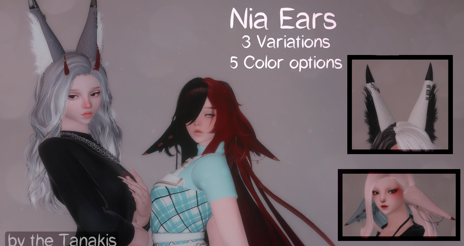 Nia Ears - The Glamour Dresser : Final Fantasy XIV Mods and More
