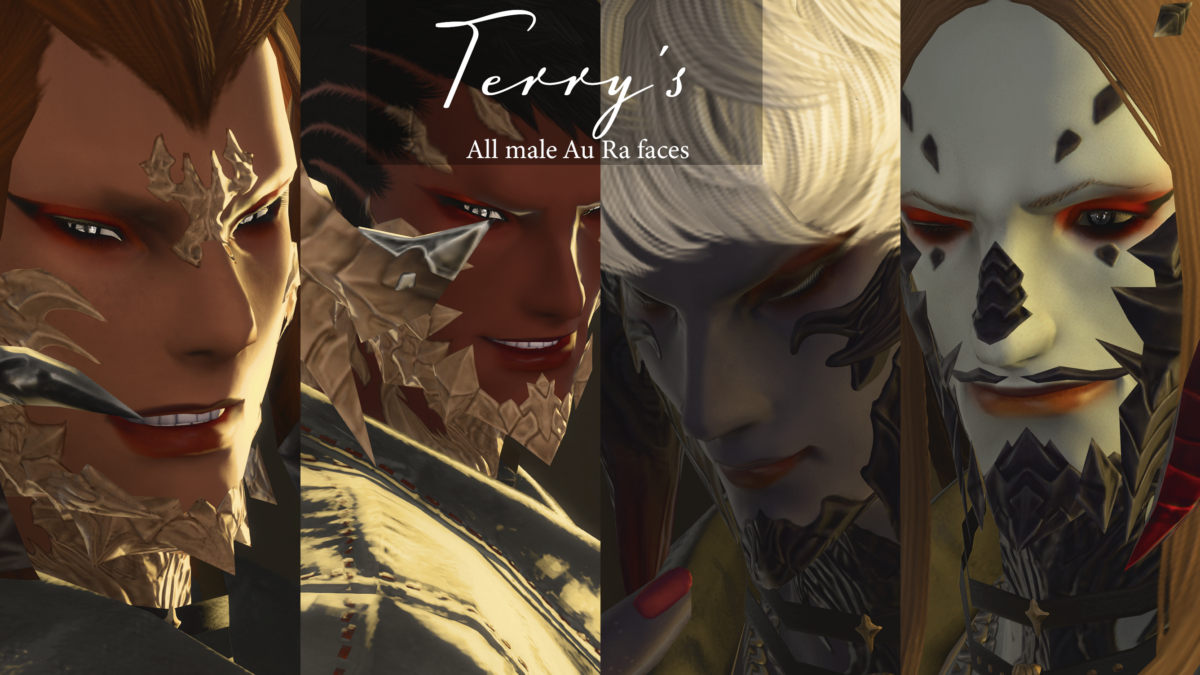 Premium Content: TERRY’S (All Au Ra faces) - The Glamour Dresser
