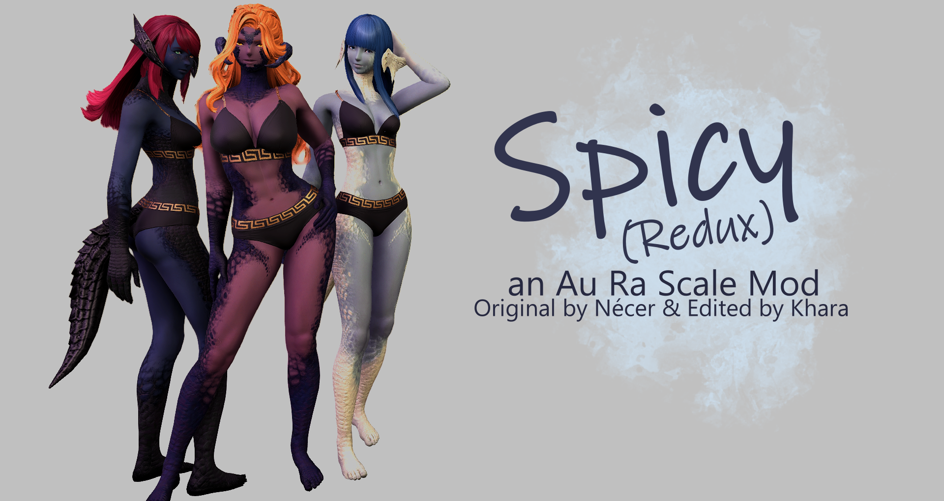 Spicy Au Ra (Redux) **OLD PRE-DT** - The Glamour Dresser : Final Fantasy XIV Mods and More