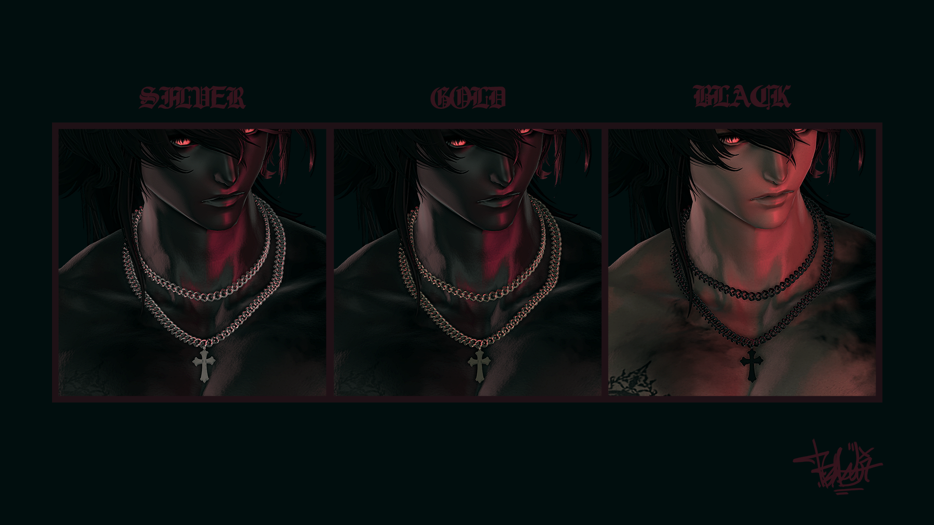 Yung Vamp Chains [TBSE + Bibo] - The Glamour Dresser : Final Fantasy ...