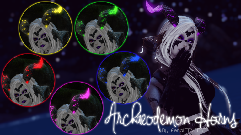 [FT] - Archaeodemon Horns - The Glamour Dresser : Final Fantasy XIV ...