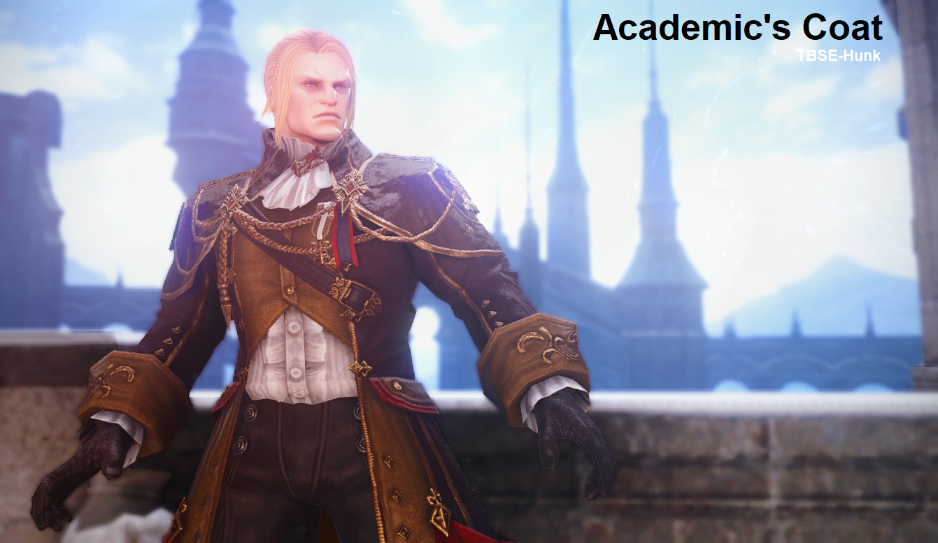 Altered Academic Coat for Highlander - TBSE Hunk - The Glamour Dresser ...