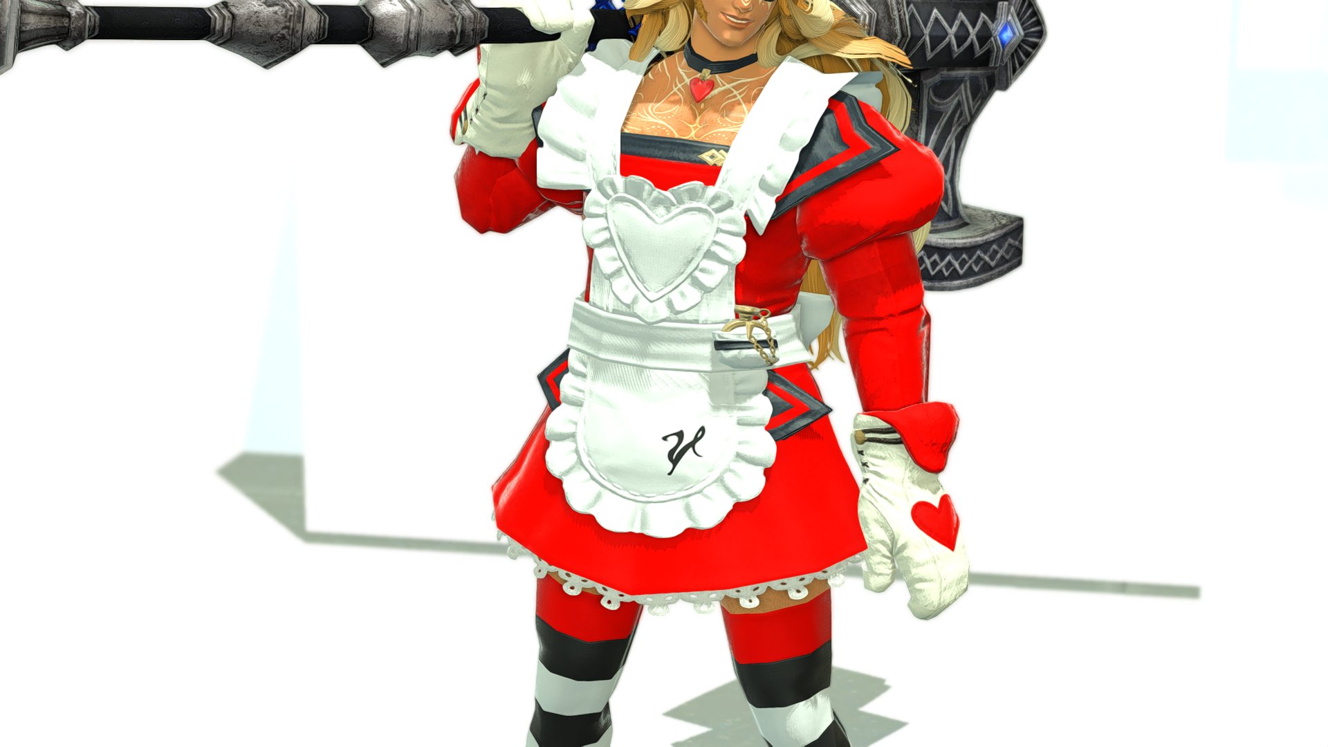 [TBSE X] Valentione Apron Dress - The Glamour Dresser : Final Fantasy ...